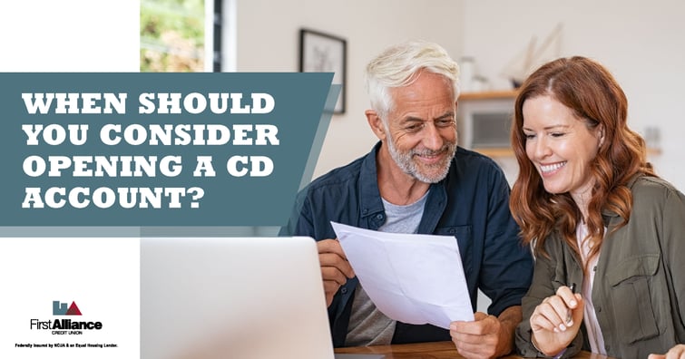 When Should you Consider Opening a CD Account?